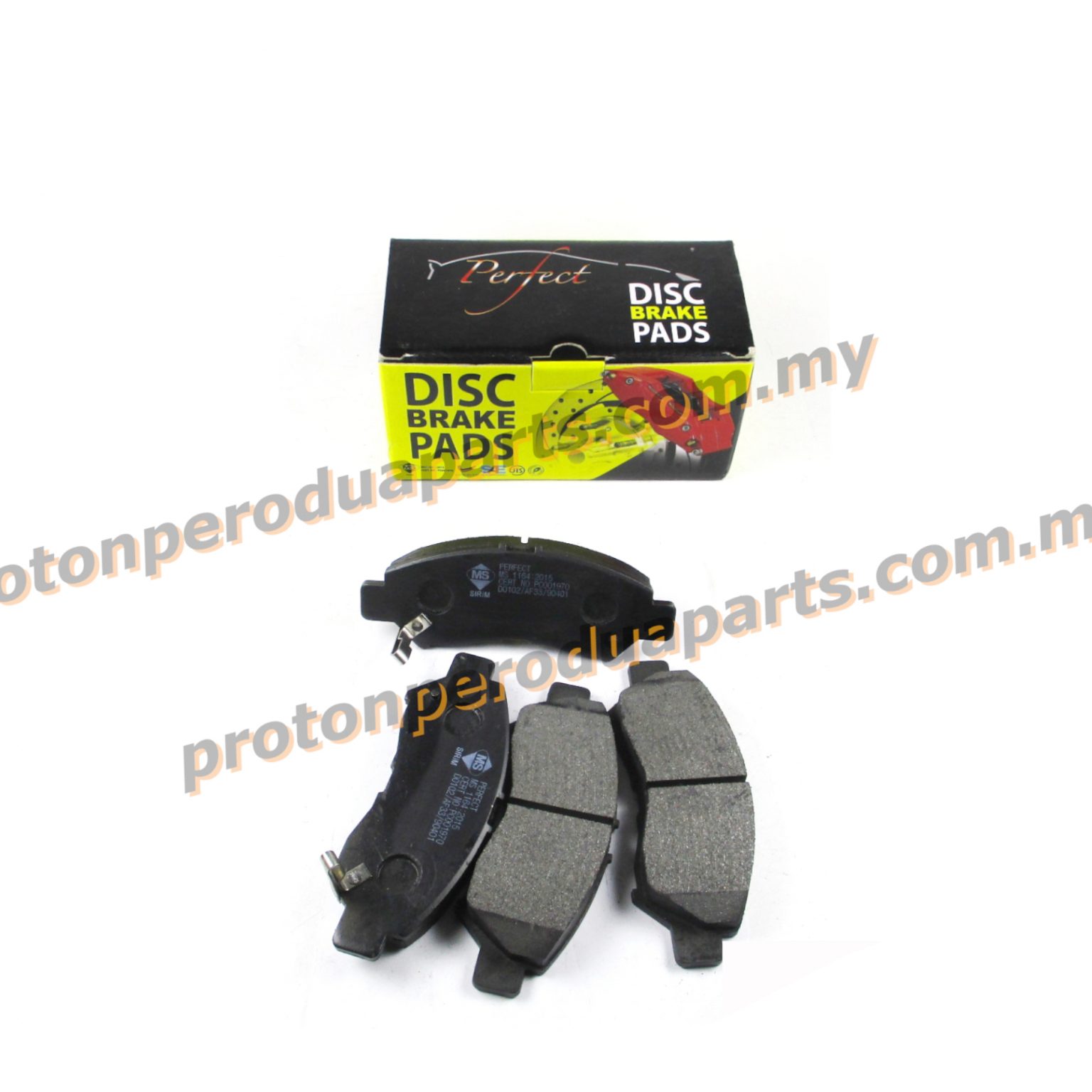 Front Brake Pad Depan - Perodua Myvi Old Lagi Best D20N Eco - Original ...