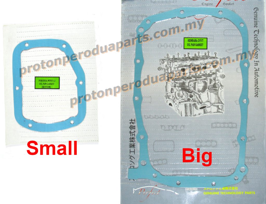 Engine Oil Sump / Pan Gasket For Perodua Myvi 1.3 Kembara 1.3 DVVT ...